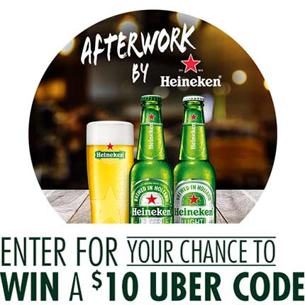 Heineken Afterwork Sweepstakes - Freebies and Free Samples by Mail