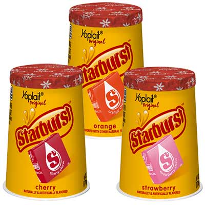 Starburst Cherry Yoplait Yogurt Wallpaper 8k