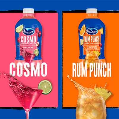 FREE Ocean Spray Cocktail Mixer - Freebies and Free Samples by Mail