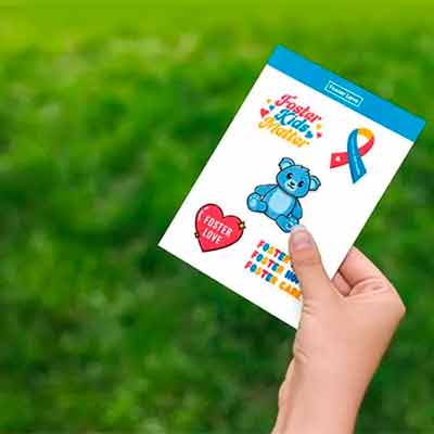 FREE Foster Love Stickers - Freebies and Free Samples by Mail