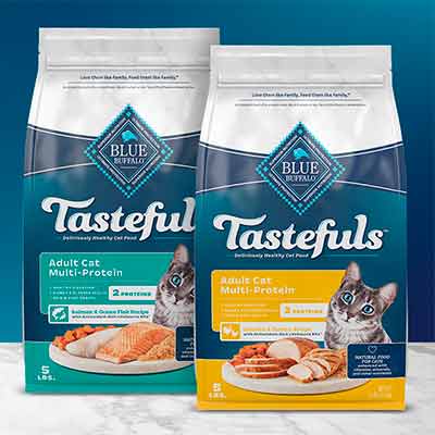 FREE Blue Buffalo Tastefuls Adult Cat Multi-Protein - Freebies and Free ...