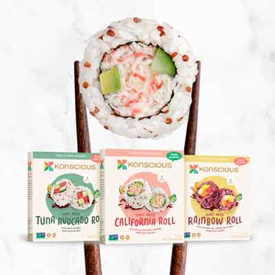 FREE Plant-Based Sushi Rolls by Konscious Foods - Freebies and Free ...