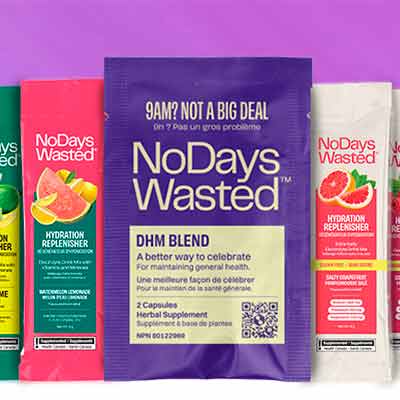 FREE No Days Wasted Hangover & Hydration Essentials - Freebies and Free ...
