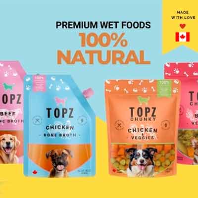 FREE TOPZ Chicken Bone Broth for Dogs - Freebies and Free Samples by Mail